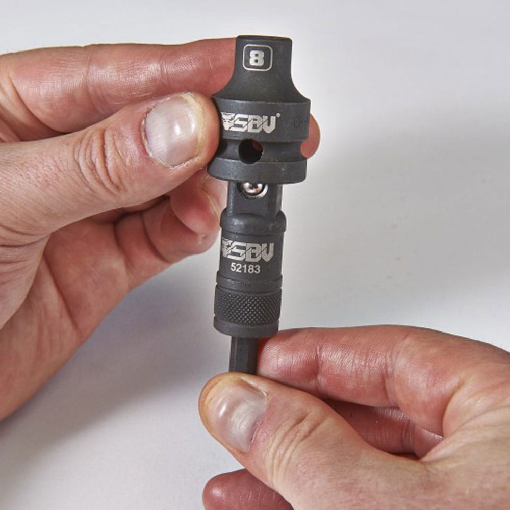 1/2" Quick Locking Bit Adaptor, 75mmL - SBVTools