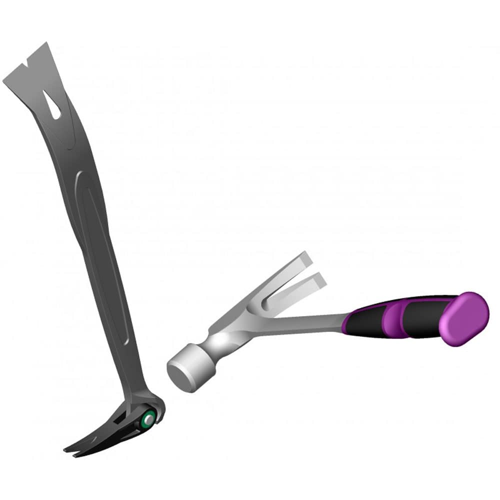 Adjustable Crowbar With Nail Puller - SBVTools